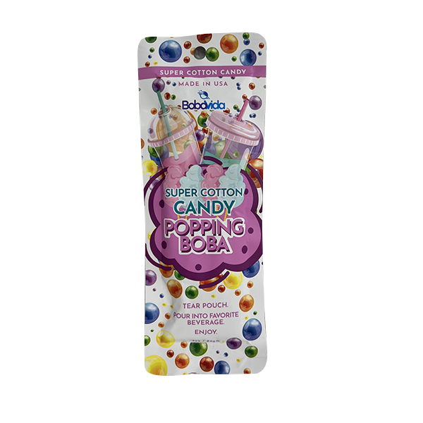 Cotton Candy Popping Boba Pearls (10 Pouches) – Carnival Sweetness for ...